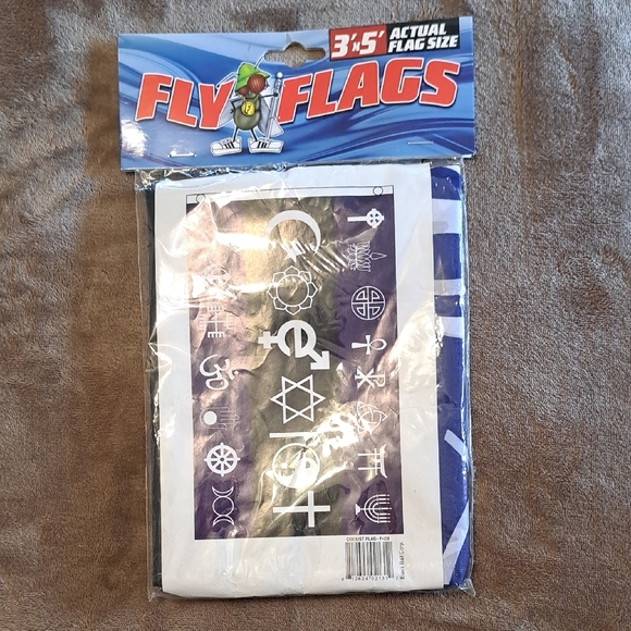 Other | Fly Flags 3x5 Blue And White Flag | Poshmark